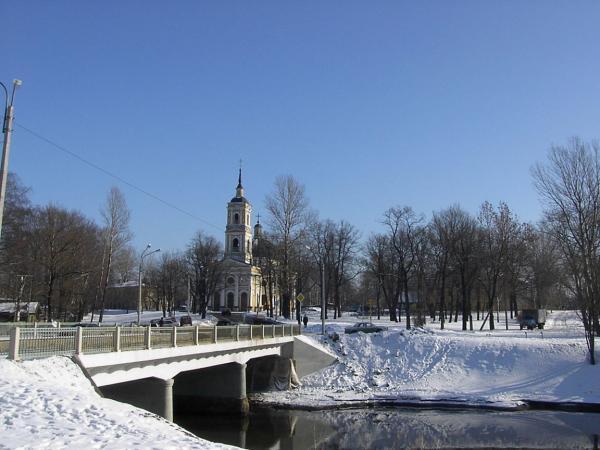 Bolshoy Ilinsky Bridge Saint Petersburg Road Bridge 2002