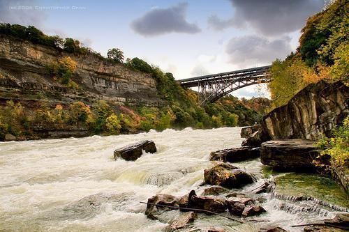 Whirlpool Rapids Bridge (Ontario - New York border crossing) - Niagara ...