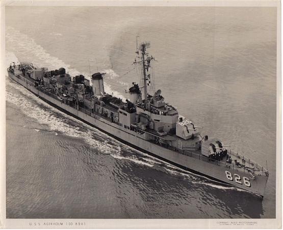 Wreck of USS Agerholm (DD-826) Wreck of USS Agerholm (DD-826)