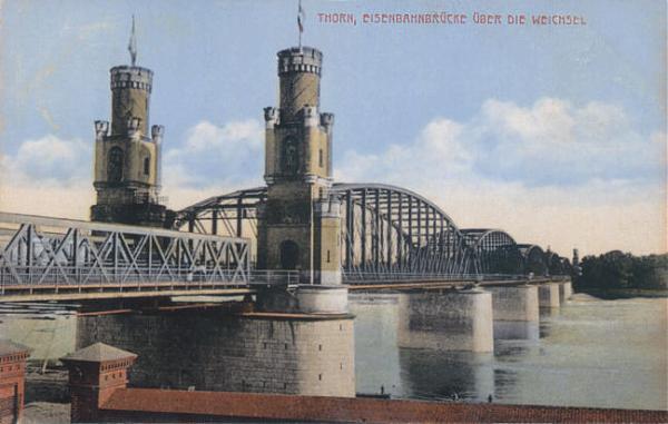 Most kolejowy im. Ernesta Malinowskiego - Toruń