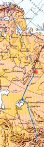 Possible crash site of the U-2 on 1st May 1960 | Cold War 1947-1991 ...