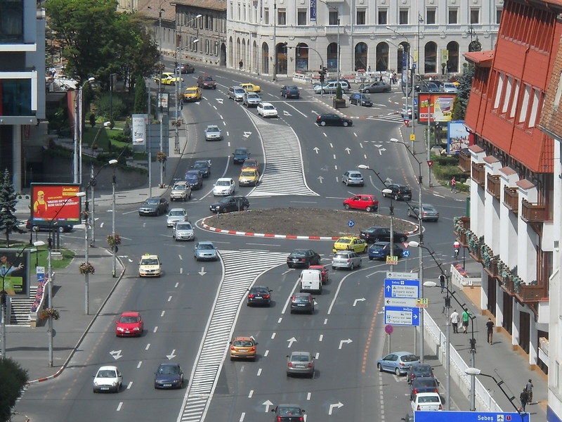 Unirii Square roundabout Unirii Square roundabout