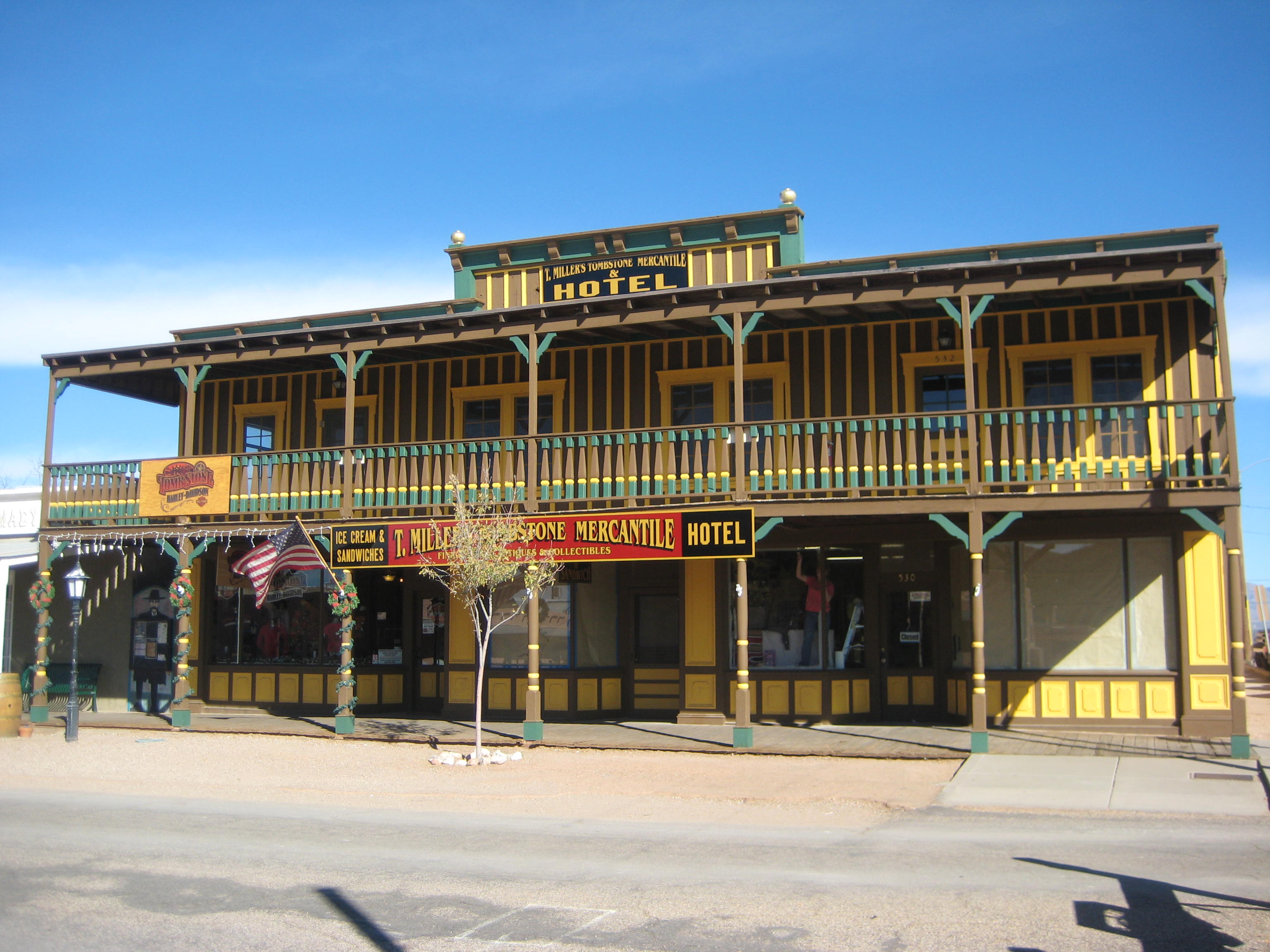 T Millers Tombstone Mercantile And Hotel Tombstone Arizona