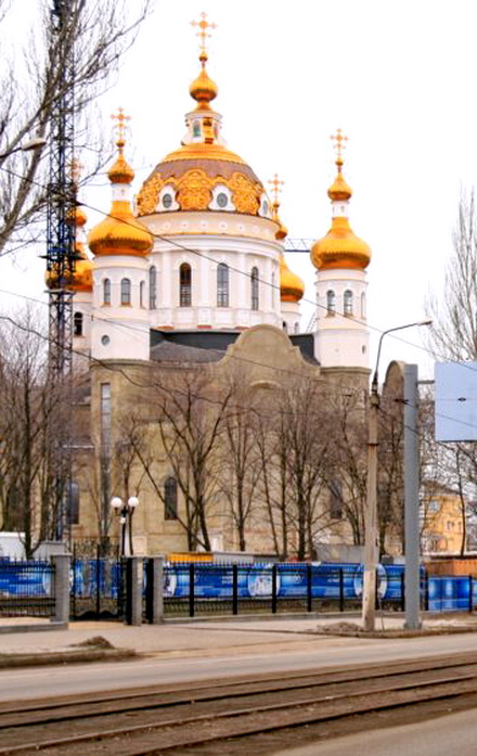 Храм святых Петра и Февронии Донецк