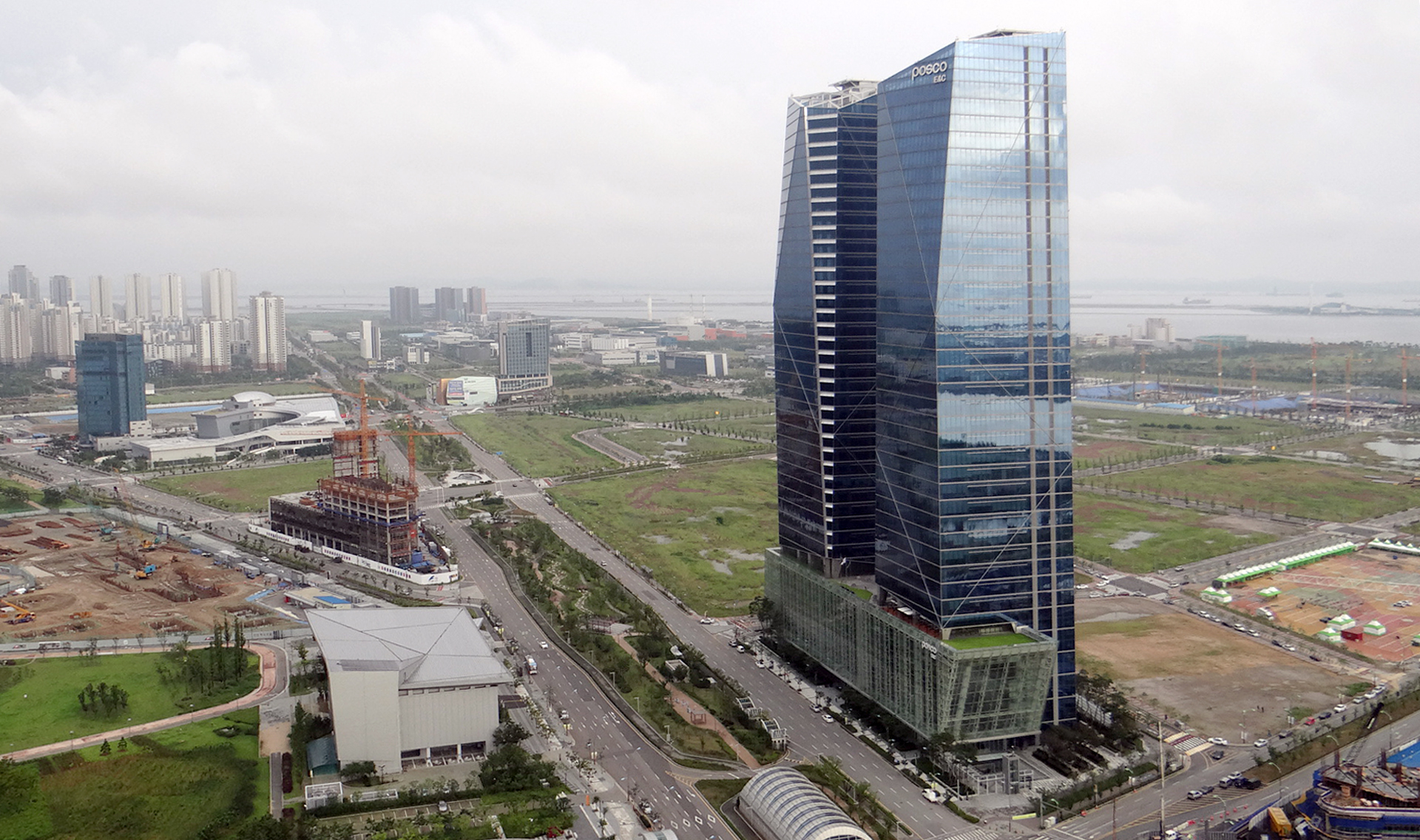 Posco E&C Center Towers - Incheon