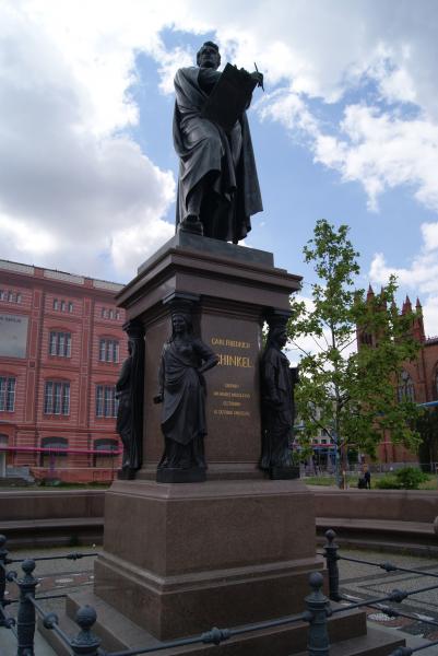 Monument to Karl Friedrich Schinkel - Berlin Monument to Karl Friedrich Schinkel - Berlin