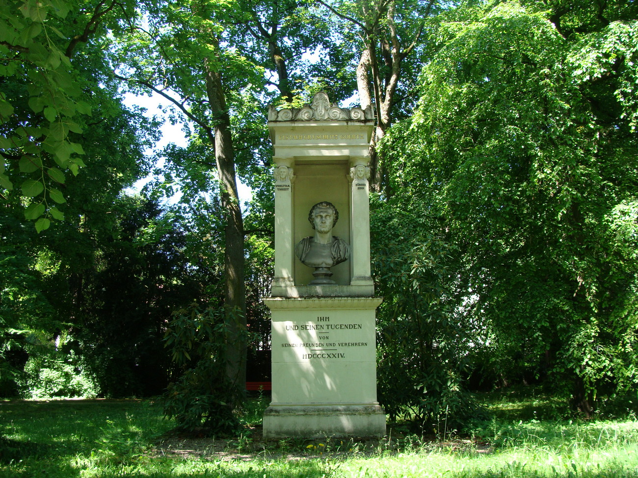 Eustach Graf von Schlitz Goertz Denkmal - Regensburg Eustach Graf von Schlitz Goertz Denkmal - Regensburg
