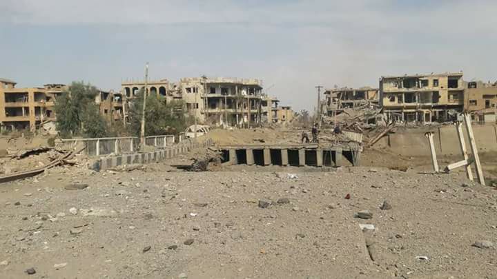 Osman Bey Baath Bridge Deir Ezzor