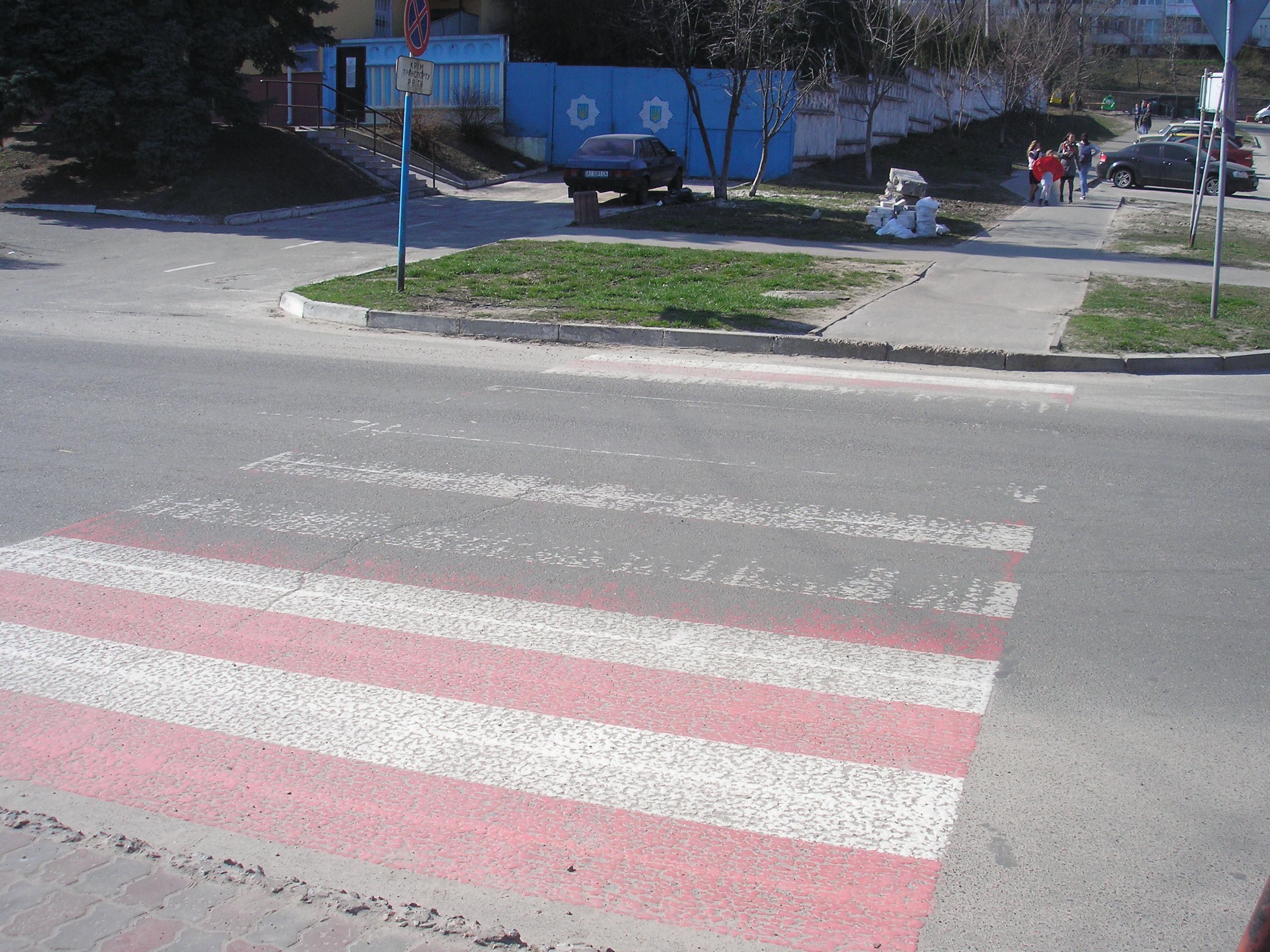 Przejście dla pieszych - Wyszogród