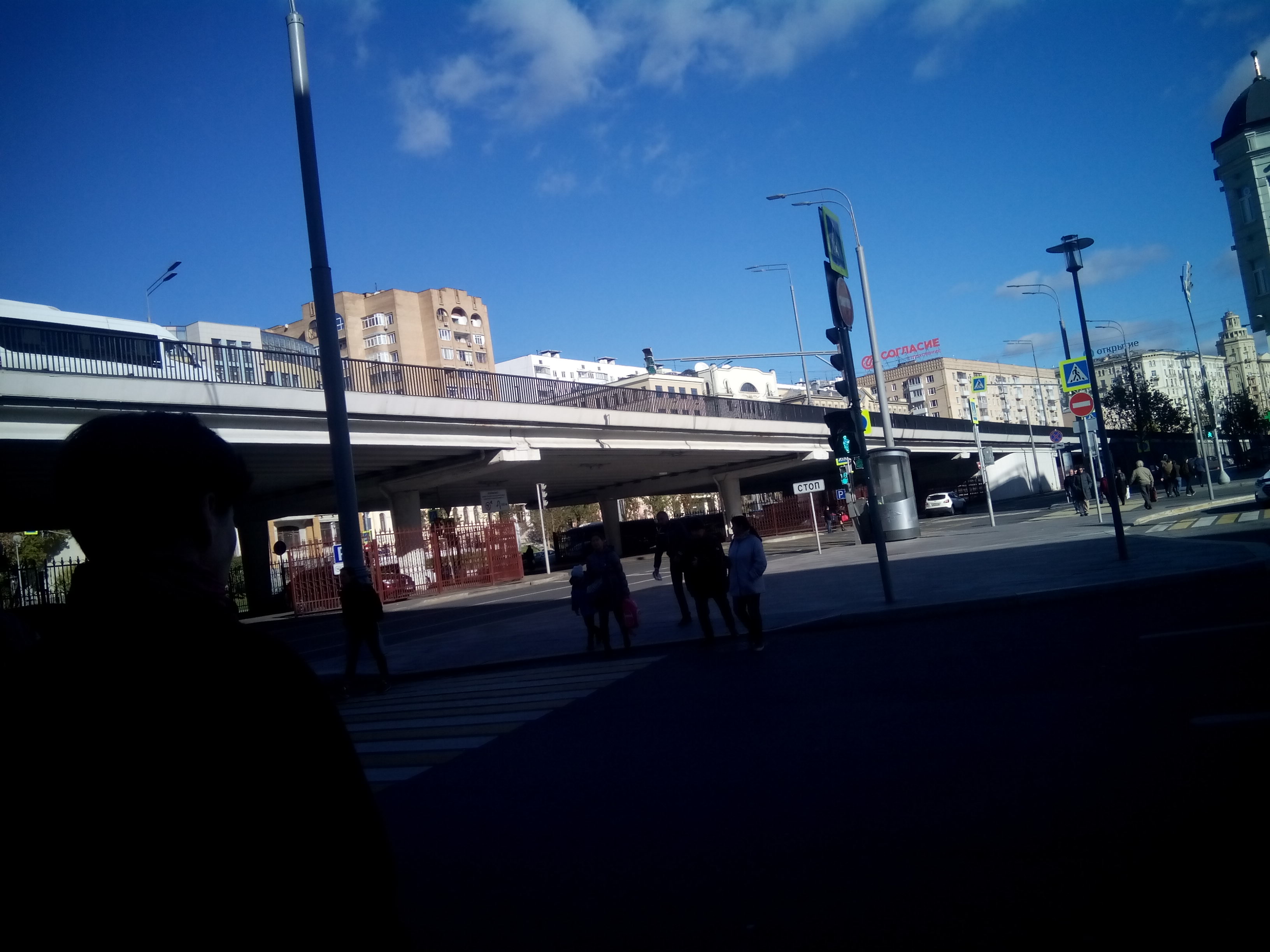Самотёчная эстакада - Москва
