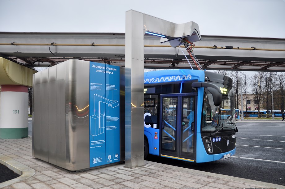 Electric Bus Charging Station Moscow