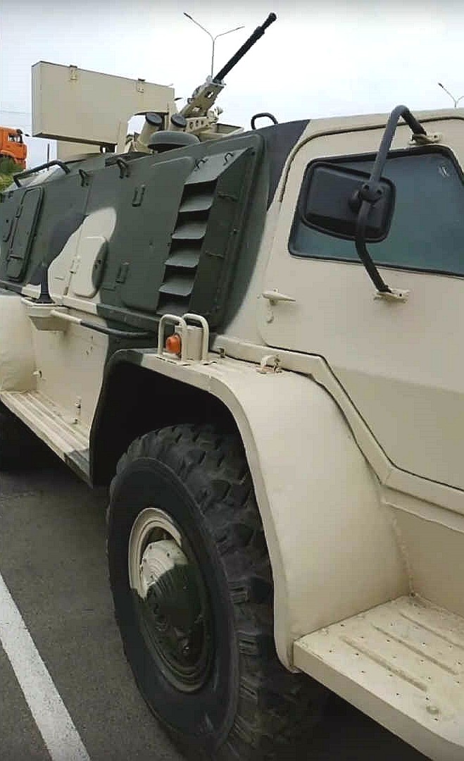 GAZ-39371 Vodnik armored vehicle on display - Kamensk-Shakhtinsky