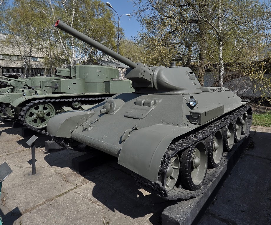 Soviet medium tank T-34-76 - Moscow