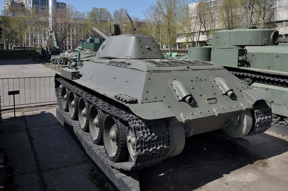Soviet medium tank T-34-76 - Moscow
