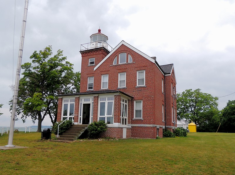 South Bass Island Lighthouse And New Light Tower