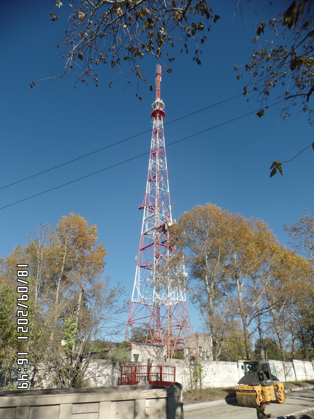Broadcast tower - Khabarovsk | television / radio transmission tower, 1967_construction