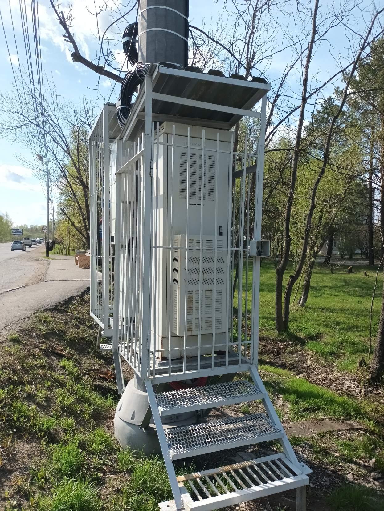 Базовая станция № 0860 сети цифровой сотовой связи ПАО «МегаФон ...