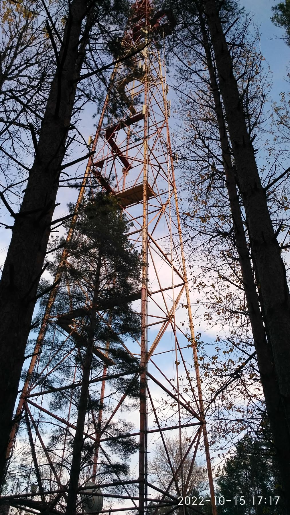 Radio broadcasting tower