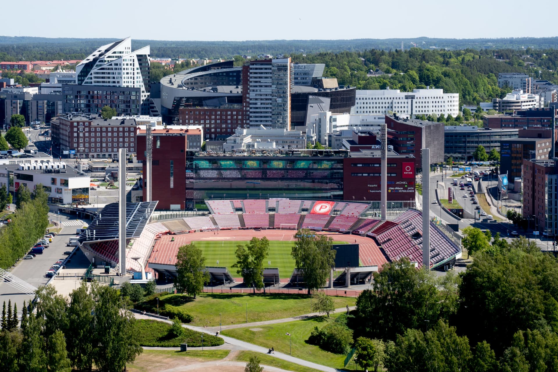 Ratina Stadion , Tampere, Finland - Tampere