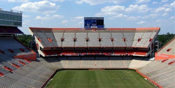 Ben Hill Griffin Stadium at Florida Field ("The Swamp") - Gainesville ...
