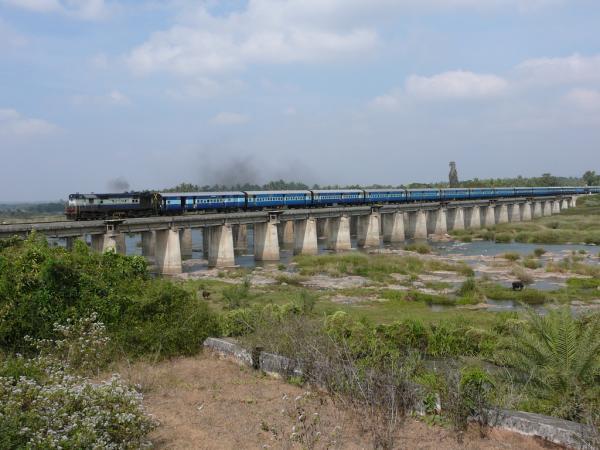 North Kaveri railway bridge