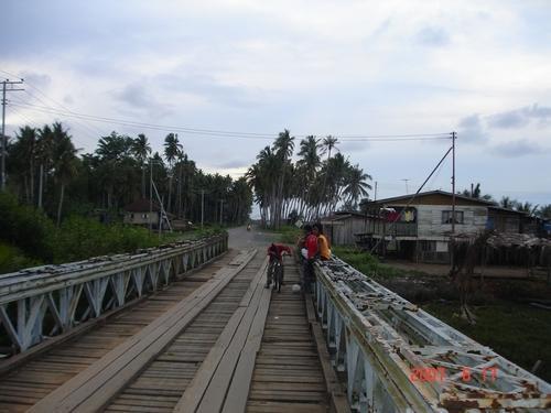 Dangerous Bridge - Kampung Apas Parit