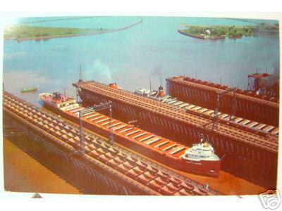 Former GN/BN Allouez Ore Docks - Superior, Wisconsin