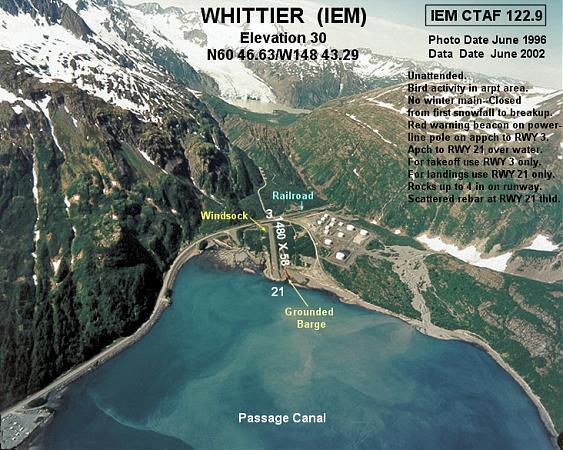Whittier Airport - Whittier, Alaska
