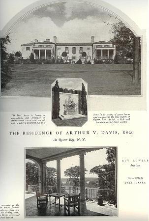 Arthur V. Davis Residence - Mill Neck, New York