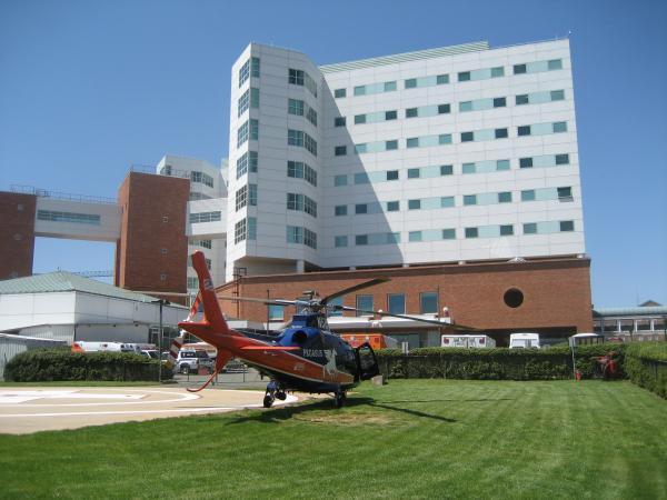 UVA Hospital helipad - Charlottesville, Virginia