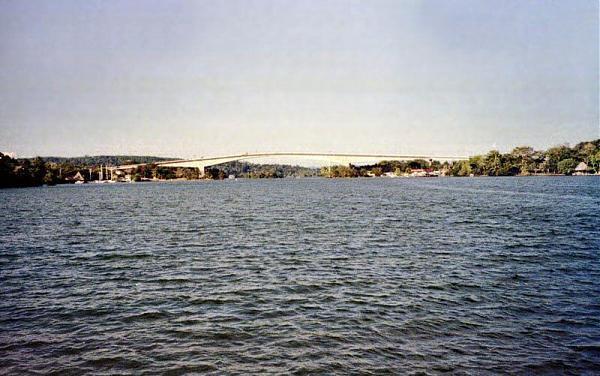 Bridge over Rio Dulce