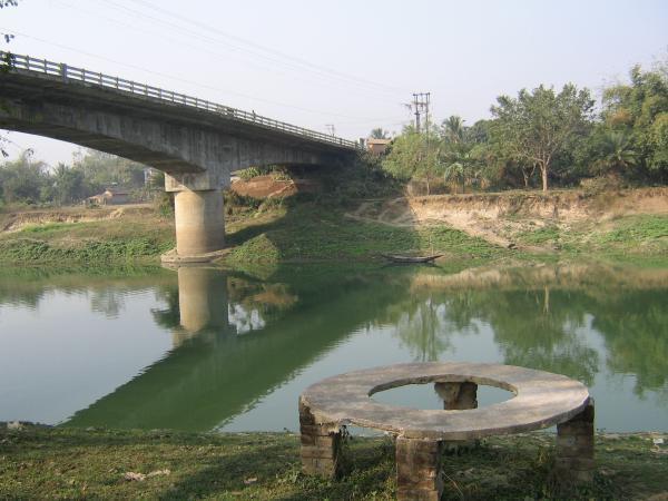 Aranghata churni bridge