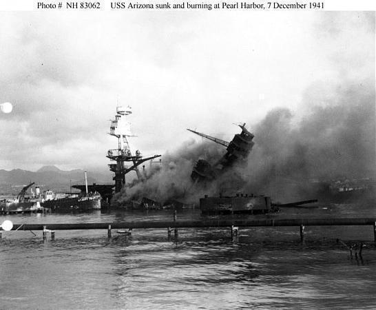 Wreck of USS Arizona (BB-39)
