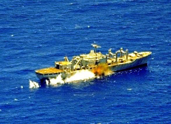 Wreck of USS White Plains (AFS-4)