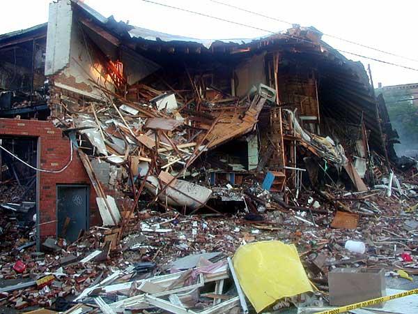 Site of Father's Day Fire