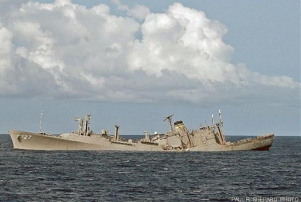 Wreck of USS/USNS Butte (T-AE-27)