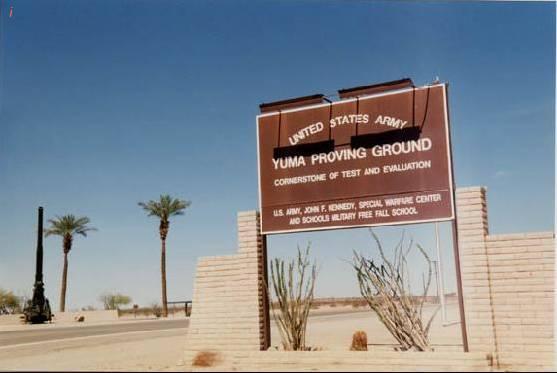 Yuma Proving Ground