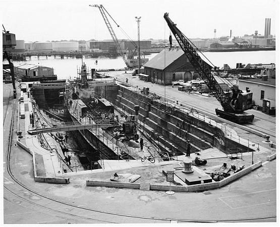 Drydock Number One, Norfolk Naval Shipyard - Portsmouth, Virginia
