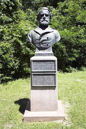 Major General Carter Stevenson Bust - Vicksburg, Mississippi