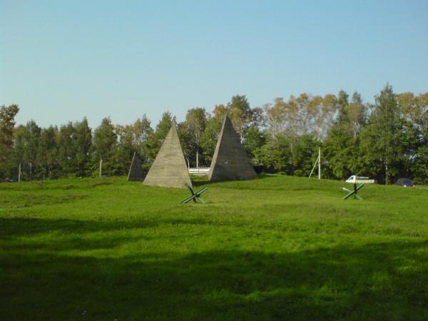 Dragon's teeth (anti-tank obstacles) - Lenino