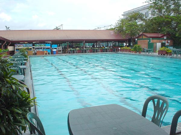 Army and Navy Club swimming pool - Manila