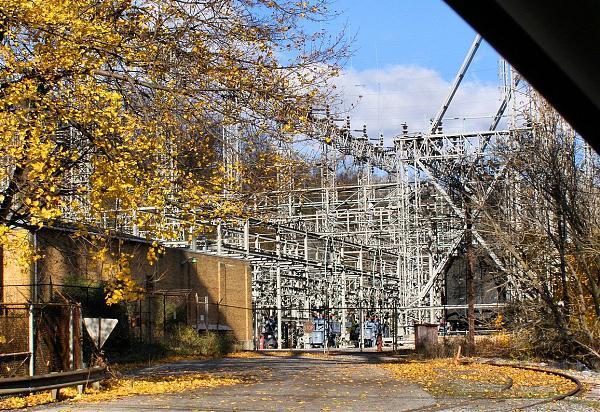 Amtrak Safe Harbour Dam 25Hz Step-Up Substation