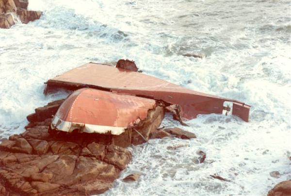 Wreck of M/V Union Star - The Penlee Point Lifeboat Disaster