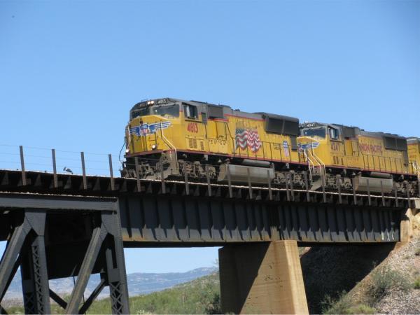 Cienega Creek (and number 2 track) Bridge