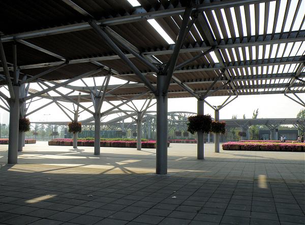 South Gate of Forest Park Station - Subway Line 8 - Beijing