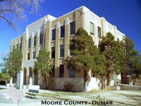 Moore County Courthouse - Dumas, Texas