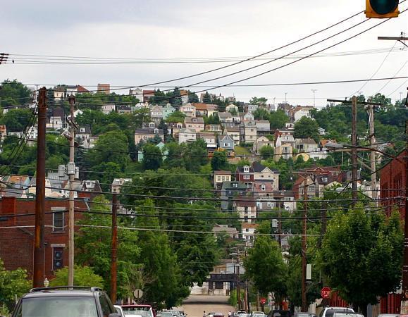 Southside Slopes Neighborhood - Pittsburgh, Pennsylvania