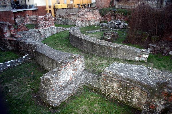 Ancient Roman imperial palace - Milan
