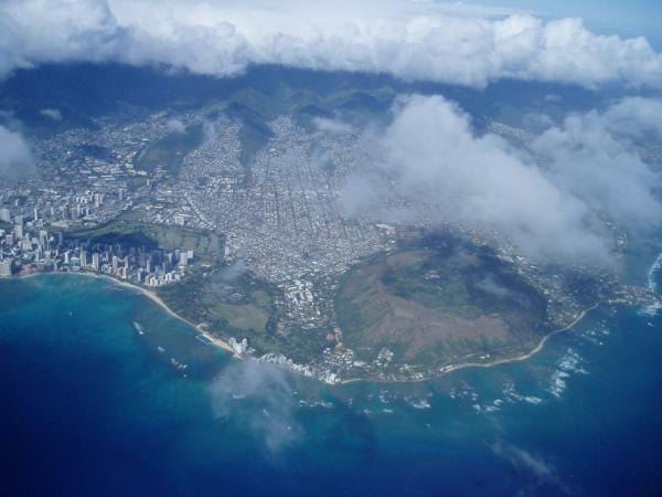Diamond Head (Leahi) - Honolulu, Hawaii | volcano, volcanic crater ...