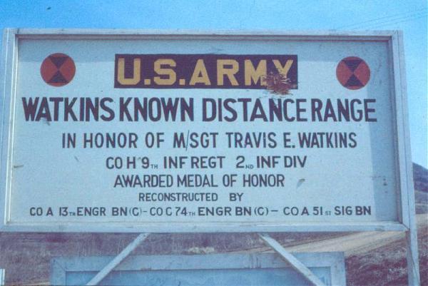 Watkins firing range